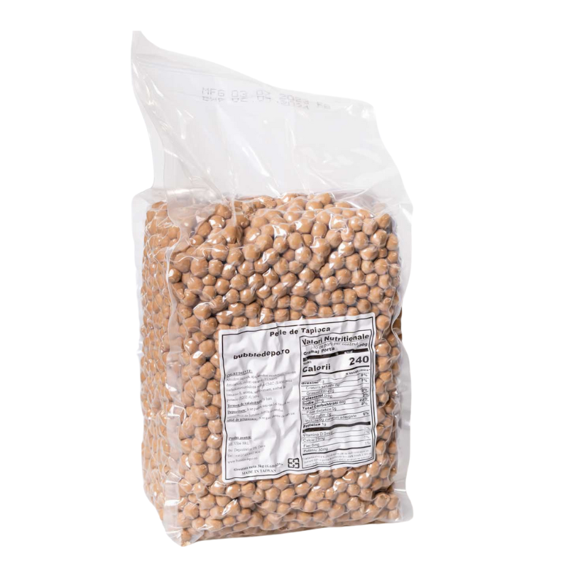 Perle de tapioca neagra 3 kg - Bubble Tea